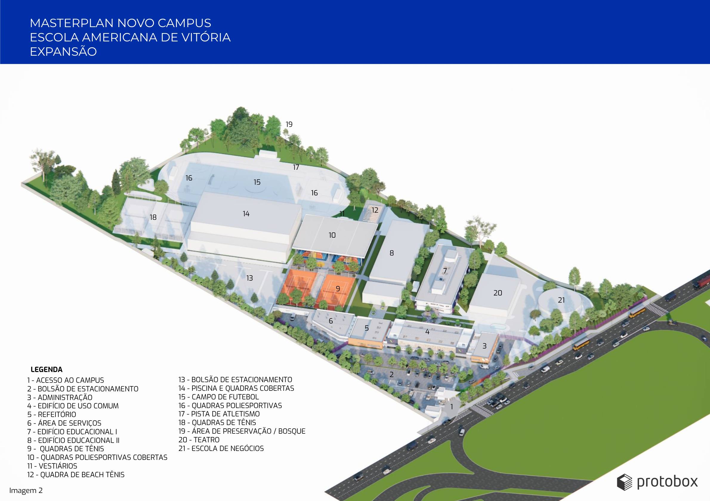 Escola Americana de Vitória - Airport